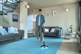 Hoover HF310P černá / Tyčový vysavač / Bezdrátový / 150 AW / 60 min pr