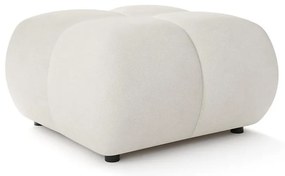 Čalouněný taburet ALMADA 72x72 cm béžová 8590828985556