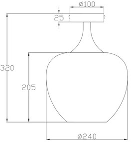 Globo 15548DK - Stropní svítidlo MAXY 1xE27/40W/230V bílá/antracit