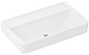 Hansgrohe Xanuia Q - Umyvadlo 65x39 cm, bez přepadu, bez otvoru pro baterii, SmartClean, bílá 61131450