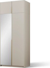 ADRK Furniture Alera II s nástavcem Skříň s otočnými dveřmi ADRK-W-ALER-100-KG