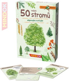 MINDOK HRA kvízová Expedice Příroda: 50 našich stromů naučná mn276