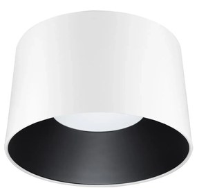 LED bílo-černé designové stropní svítidlo Atil