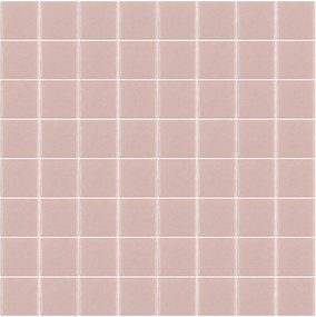 Hisbalit Skleněná mozaika růžová Mozaika 255A MAT 4x4  4x4 (32x32) cm - 40255AMH