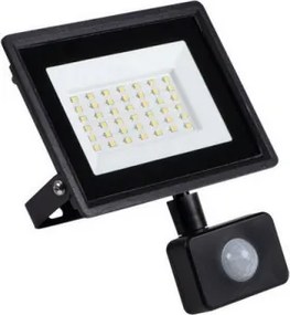 LED reflektor s čidlem Kanlux Miledo GRUN NV LED-30-B-SE 30W neutrální bílá 31399