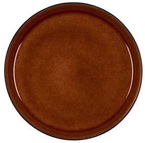 Bitz Kameninový dezertní talíř 21 cm Black/Amber