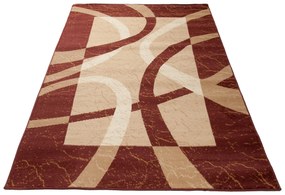 Kusový koberec CHEAP 3707A Hnědý Rozměr: 180x250 cm