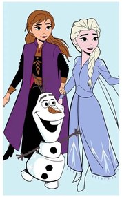 Dětský ručník Ledové království - Frozen - motiv Přátelé navždy - 100% bavlna - 30 x 50 cm