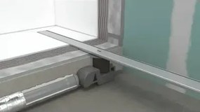 Hansgrohe RainDrain Allround - Sprchový žlab 70 cm | s roštem | kartáč