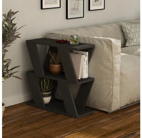 Asir | Odkládací stolek LAZENA 57x60 cm antracit | AS0721