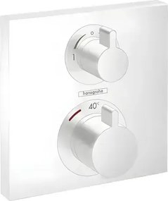 Hansgrohe ShowerSelect Comfort matná bílá / Termostatická baterie / po
