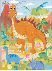 RAPPA Puzzle Dinosauři / 48 dílků / 60 x 44 cm / od 3 let