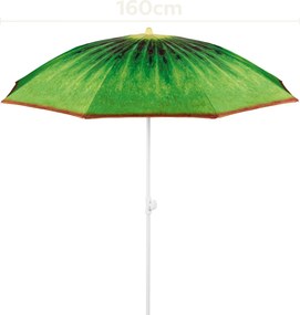 Livarno® Slunečník, Ø 160 cm (kiwi)