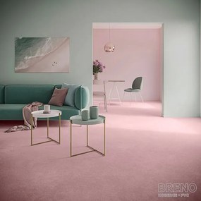 Breno Metrážový koberec COSY 60 růžový, šíře 400 cm