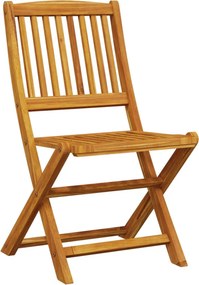 3dílný skládací bistro set masivní akáciové dřevo 3295253