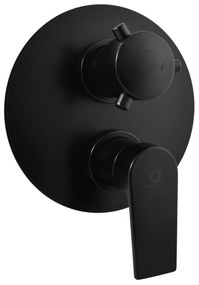 Slezák - RAV Vodovodní baterie sprchová vestavěná COLORADO černá matná  Barva: Černá mat
