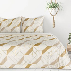 POVLEČENÍ Z MIKROVLÁKNA AGGIE 200X220 CM, 2 KS 70X80 CM VZOROVANÉ