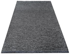 Moderní jednoduchý koberec v šedé barvě