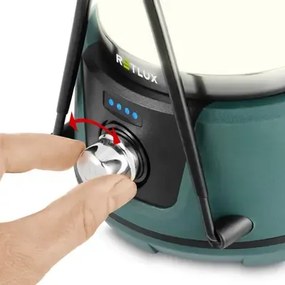 RETLUX RPL 600 Campingová svítilna s powerbankou / 800 lm