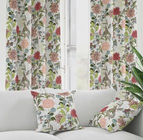 Ervi dekorační závěs Royal Lux - Zahrada chryzantém a jiřin