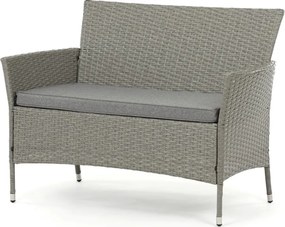 Zahradní sestava AZS-A1442 GREY, polyratan, šedá (111 x 62) cm