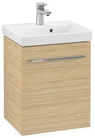 Villeroy & Boch Avento - Umyvadlová skříňka, 43x51x35 cm, 1 dvířka, Nordic Oak A88700VJ