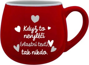 Personalizovaný keramický buclatý hrneček - když to nezvládne … tak nikdo