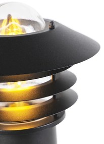 Moderní venkovní lampa černá 100 cm IP44 - Prato