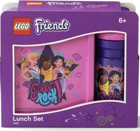 Svačinový box lego friends girls rock svačinový set