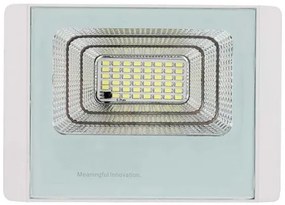 LED Venkovní solární reflektor LED/12W/3,2V IP65 6400K + DO