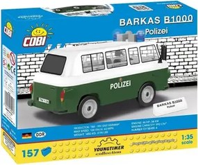 COBI 24596 Barkas B1000 Policie / 1:35 / 157 kostek / od 5 let