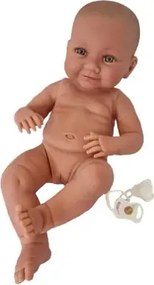 Llorens 73898 NEW BORN HOLČIČKA - realistická panenka miminko s celovi