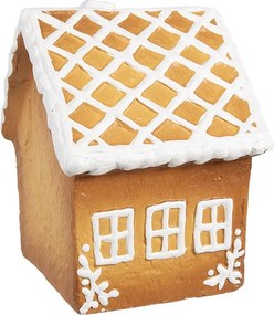 Keramická perníková chaloupka Gingerbread House - 14*12*15 cm