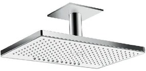 Hansgrohe Rainmaker Select - Hlavová sprcha 460, 2 proudy, sprchové rameno 100 mm, bílá/chrom 24004400