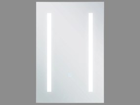 Koupelnová zrcadlová skříňka s LED osvětlením CAMERON Beliani