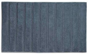 KELA Koupelnová předložka Megan 100% bavlna kouřově modrá 100,0x60,0x1,6cm KL-24702