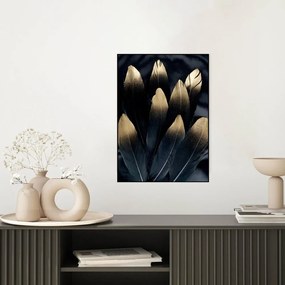 Obraz 30x40 cm Golden Feather – Malerifabrikken