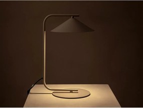 Krémová kovová stolní lampa (výška 42 cm) Nocte – Micadoni