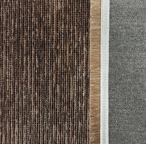 Kvalitní béžový koberec s třásněmi Šířka: 120 cm | Délka: 180 cm