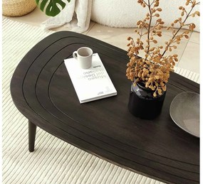 Designový konferenční stolek Garnet 115 cm antracitový
