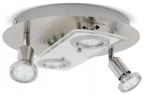 Briloner | Briloner 3492-042 - LED Bodové svítidlo PRISMA 4xGU10/4W/230V | BL0705