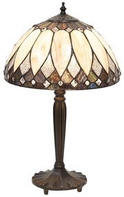 Stolní lampa Tiffany Naeva - Ø 30*46 cm