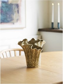 Šedobéžová keramická váza (výška 23,5 cm) – House Nordic