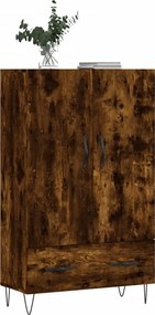 vidaXL Skříň highboard 69,5 x 31 x 115 cm kompozitní dřevo [828233] Barva: hnědý dub