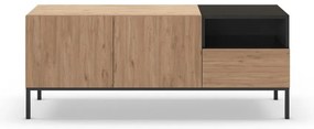 TV stolek v přírodní barvě 140x55 cm Cailin – Marckeric