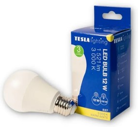 TESLA BL271230-1 - LED bulb žárovka E27, 12W, 1521 lm, 3000K, teplá bílá