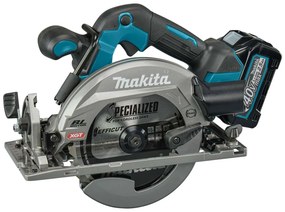 Makita - 40V AKU kotoučová pila 165 mm, 2x aku 2,5 Ah Li-Ion XGT, nabíječka HS012GD201