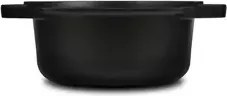Risoli BLACKPLUS / Hrnec s poklicí / 24 cm / 3,5 l / litý hliník