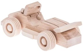 Dřevěný model autíčka - formule