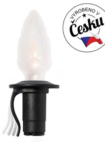Venkovní osvětlení Šiška barevná, 20 LED Filament žárovky, základní